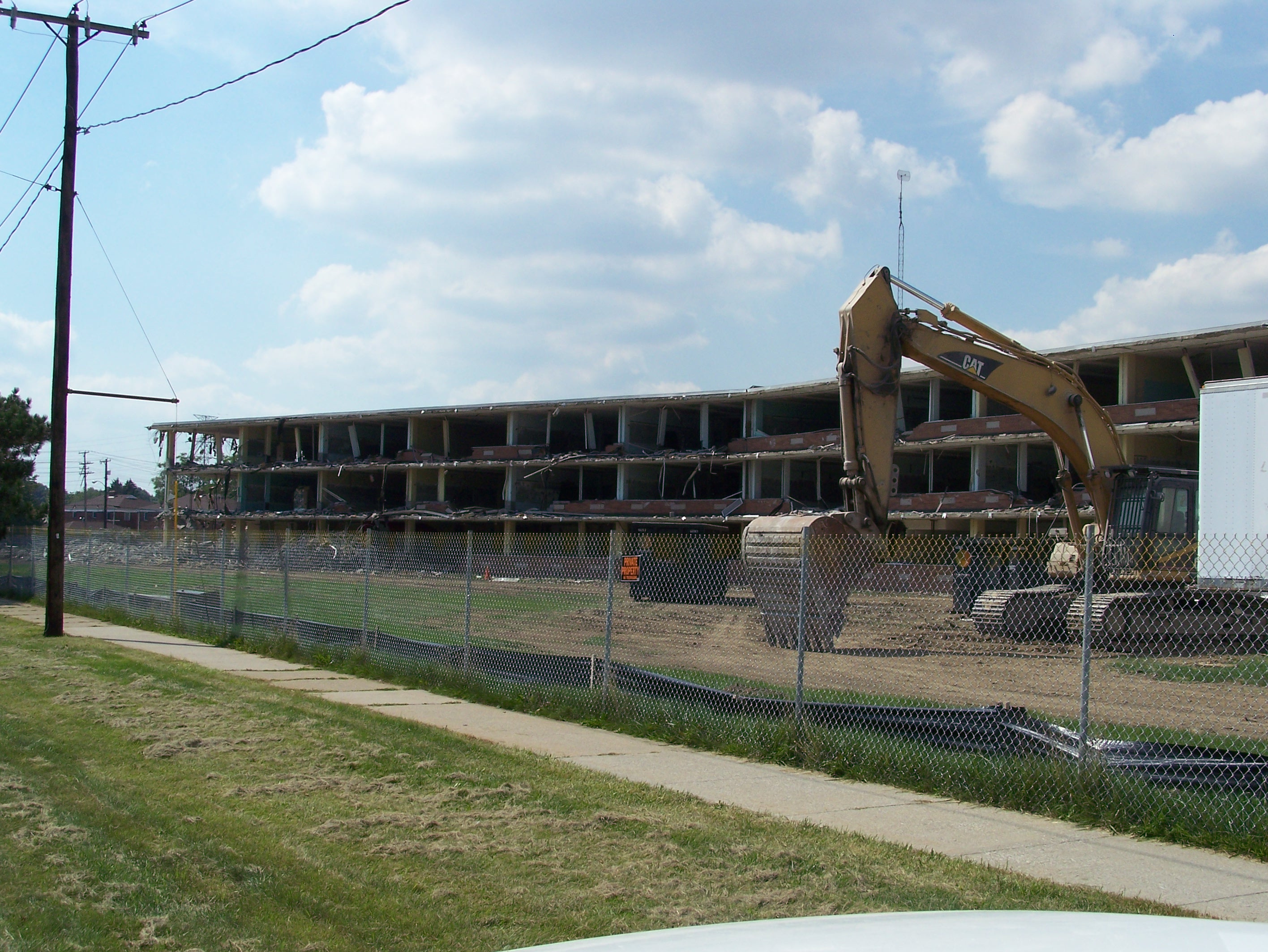 Bowsher High School Demolition - Wargo Enterprises