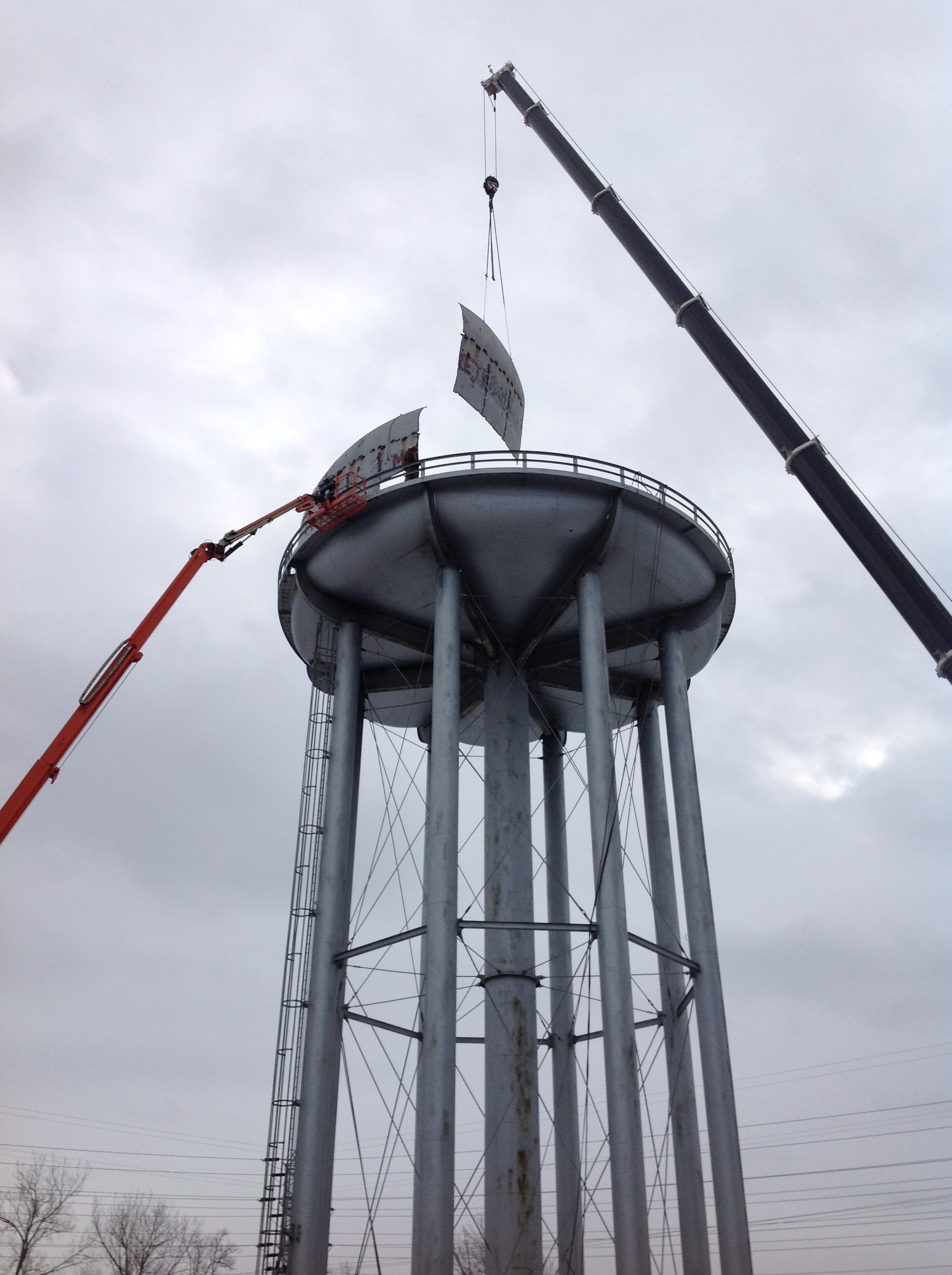 Dunkirk Water Storage Tank Demolition - Wargo Enterprises