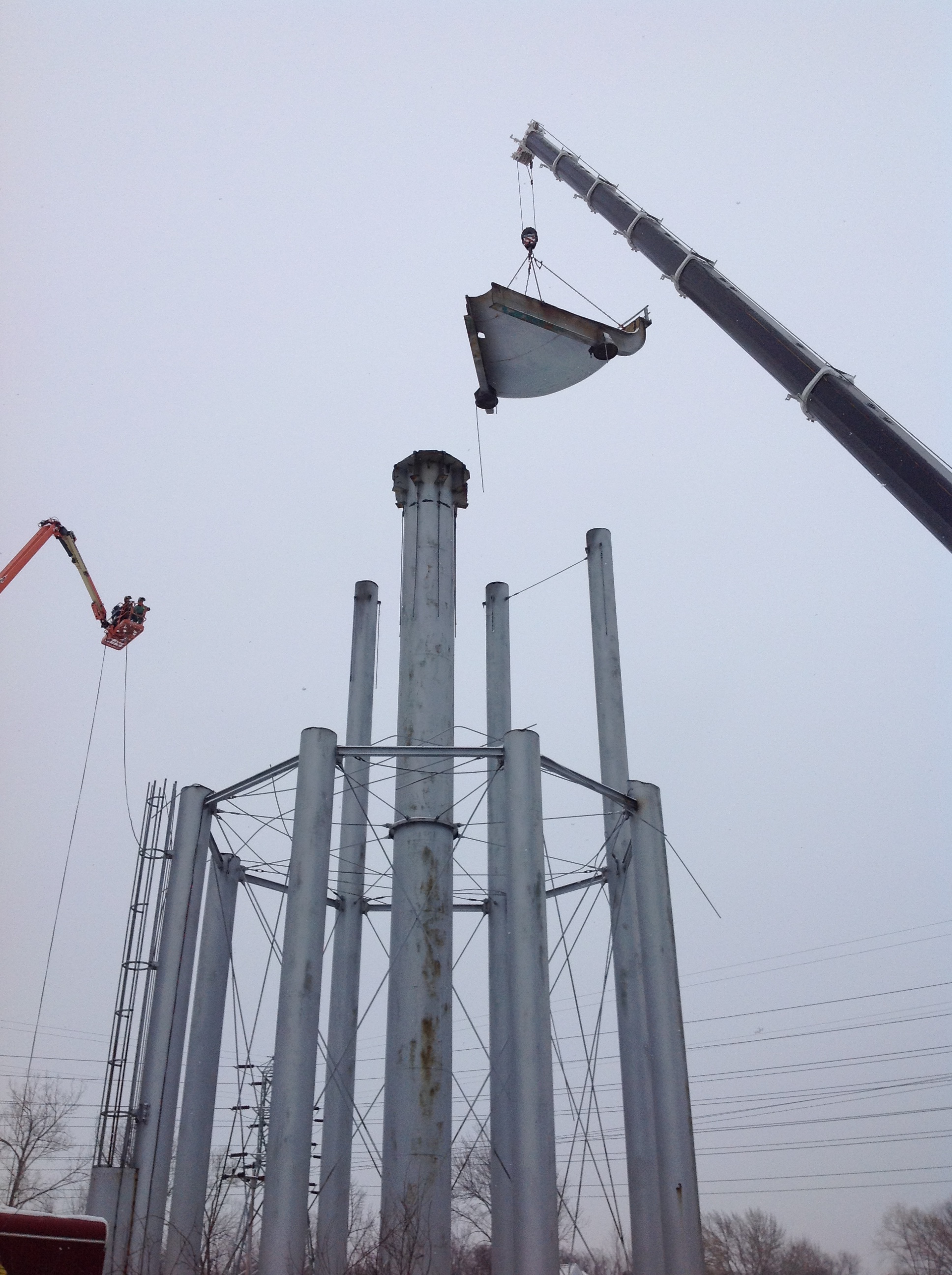Dunkirk Water Storage Tank Demolition - Wargo Enterprises