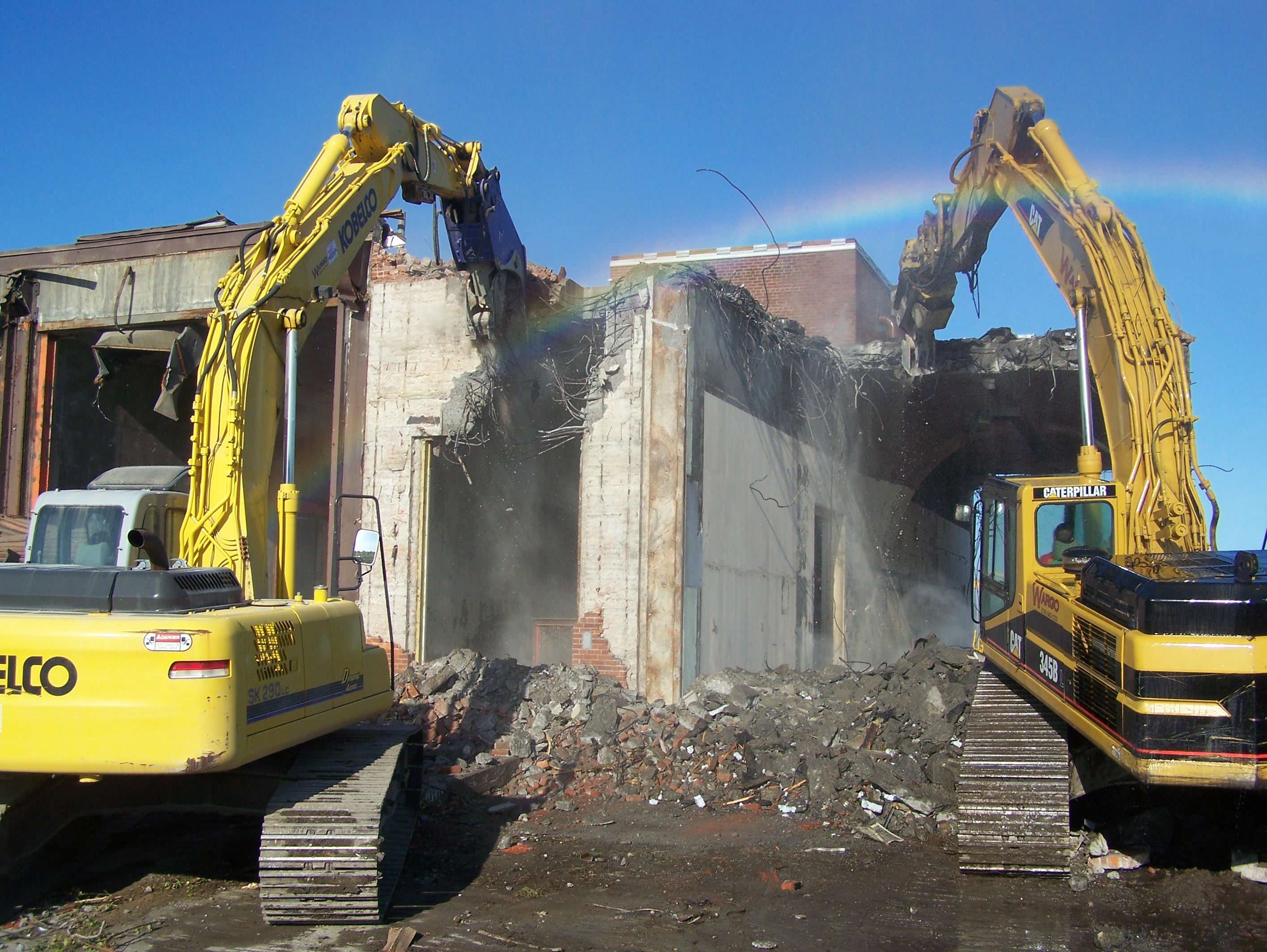 Griffis Air Force Base Jet Engine Building Demolition - Wargo Enterprises