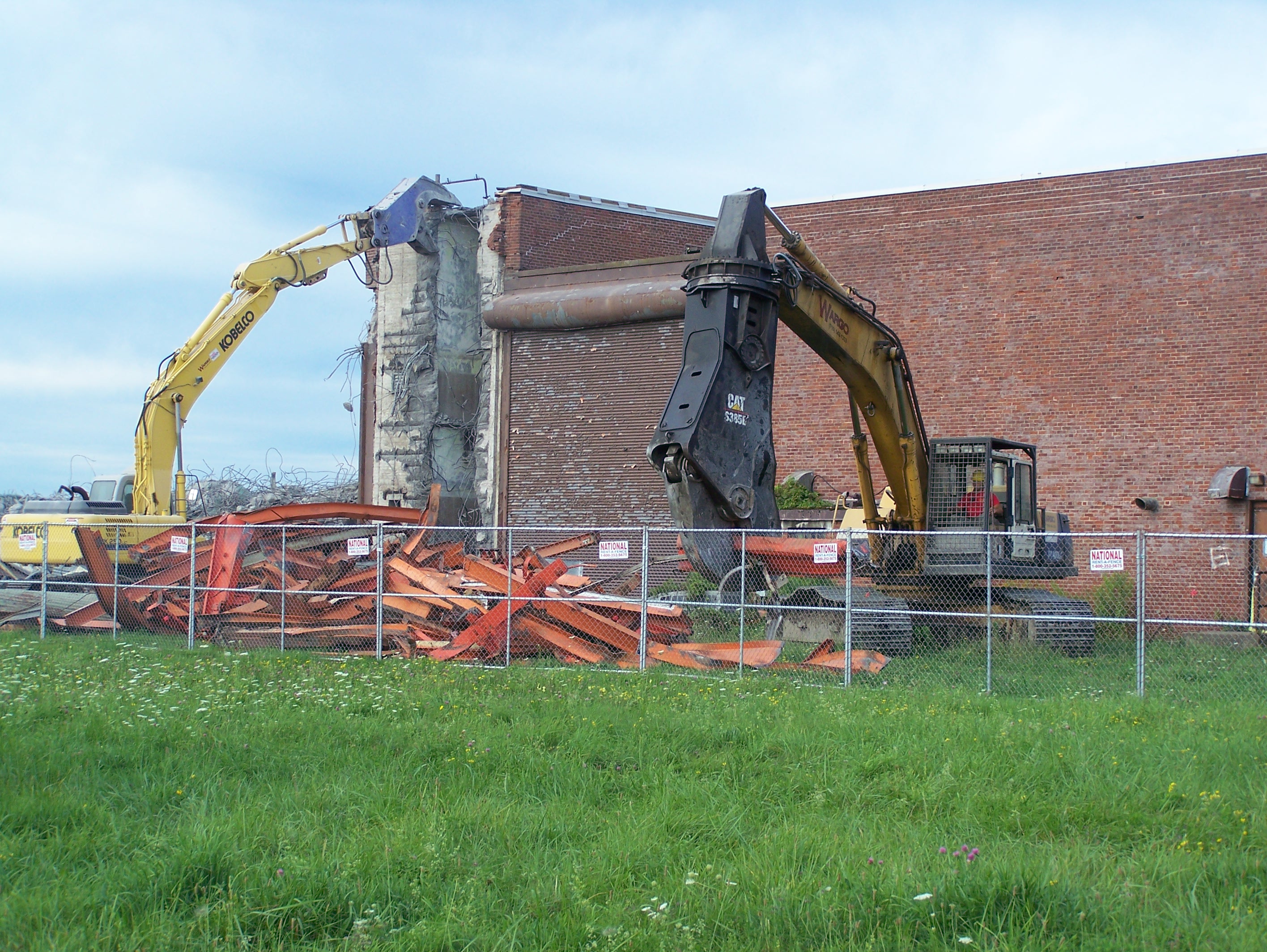 Griffis Air Force Base Jet Engine Building Demolition - Wargo Enterprises
